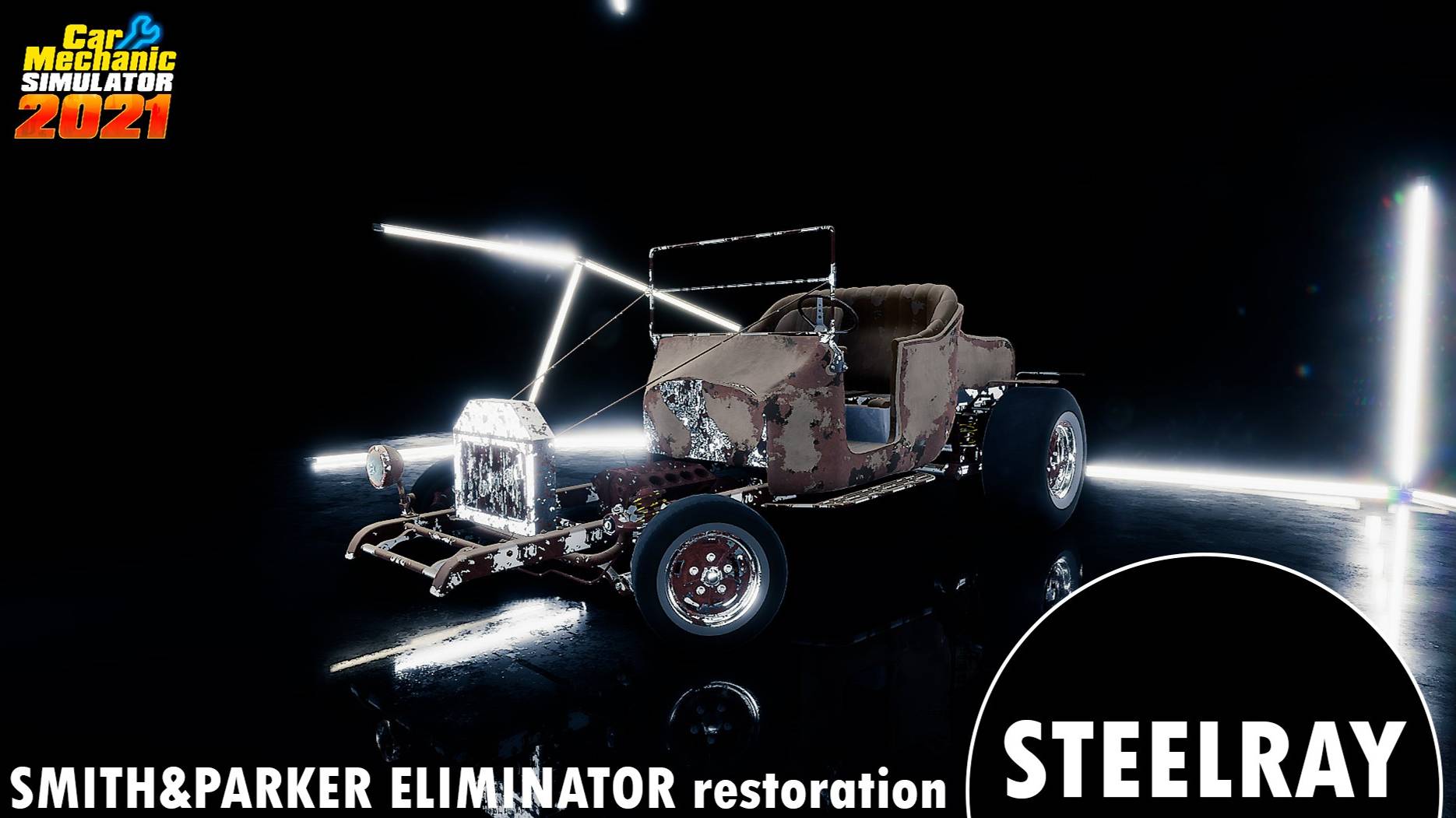 Car Mechanic Simulator 2021 SMITH&PARKER ELIMINATOR restoration Hot Rod Remastered DLC