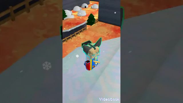 Как пройти миссию Пол это лава в Снежной долине в Super bear adventure!