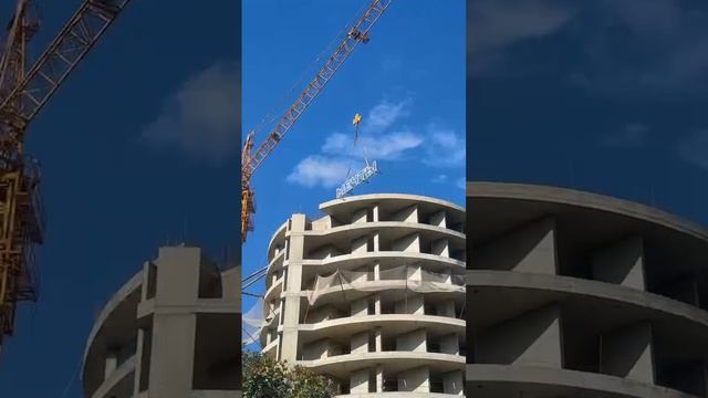 Примерка логотипа на премиальном комплексе апартаментов "Паруса мечты"