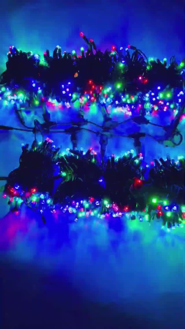 Комплект освещения на Елку 5 м., цвет хамелеон RGB, IP65