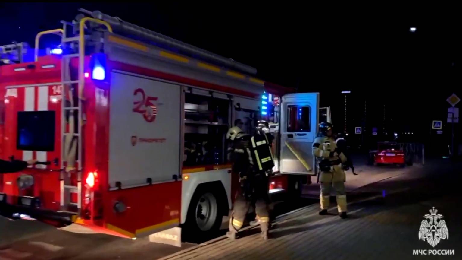 Учения на станции метро Девяткино