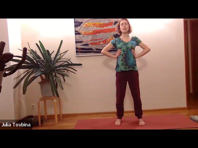 Вечерняя спокойная практика с дыхательными техниками