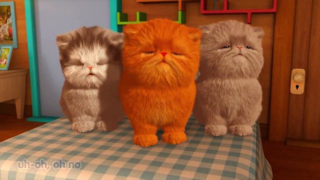 Three Sick Kittens