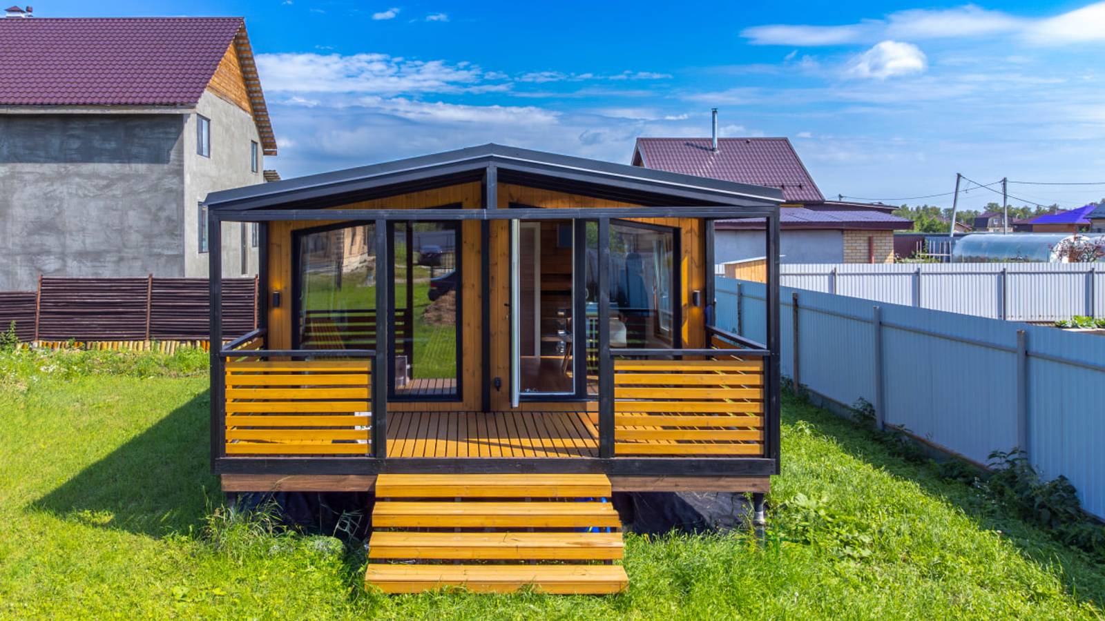 Модульный дачный дом 30м2