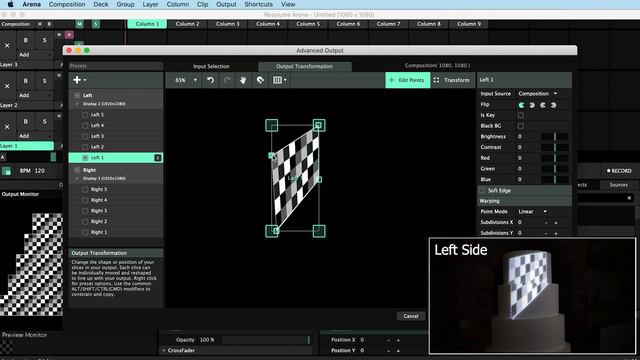 Projection Mapping a Round Cake in Resolume Tutorial