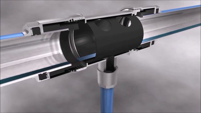 Айнеп Инфинити Aignep infinity - монтаж опуска магистрали сжатого воздуха