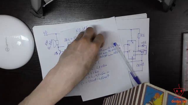 +№1(1) Электрические Схемы для Начинающих с Понятным Пояснением. Сирена полицейск