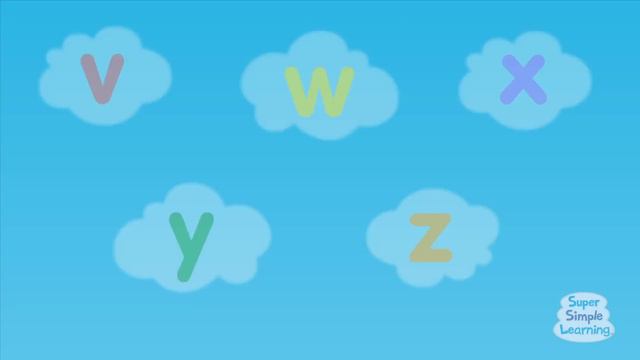 The Super Simple Alphabet Song (Lowercase) _ Super Simple ABCs