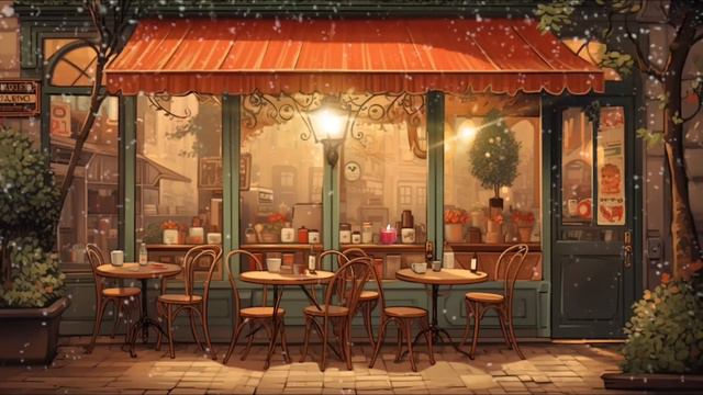 While in this cafe, I'm waiting for you