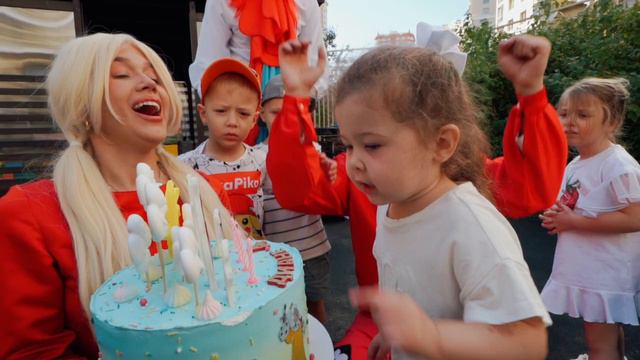 Бременских музыканты день рождения  Дианы 4 годика