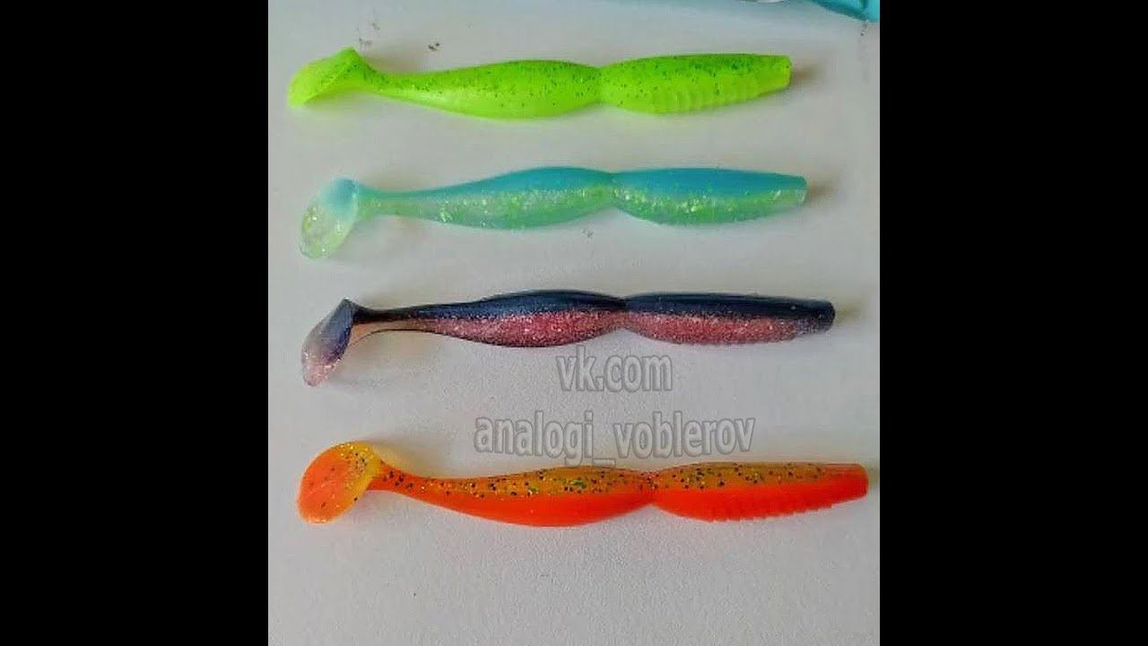 Megabass SPINDLE WORM - Копия силикона с Алиэкспресс
