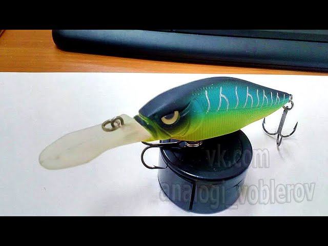 Копия  - Megabass Diving Flap Slap -  воблер с Алиэкспресс #fishinglure