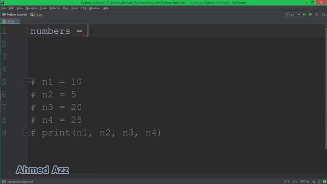 53.Python tutorial List القوائم