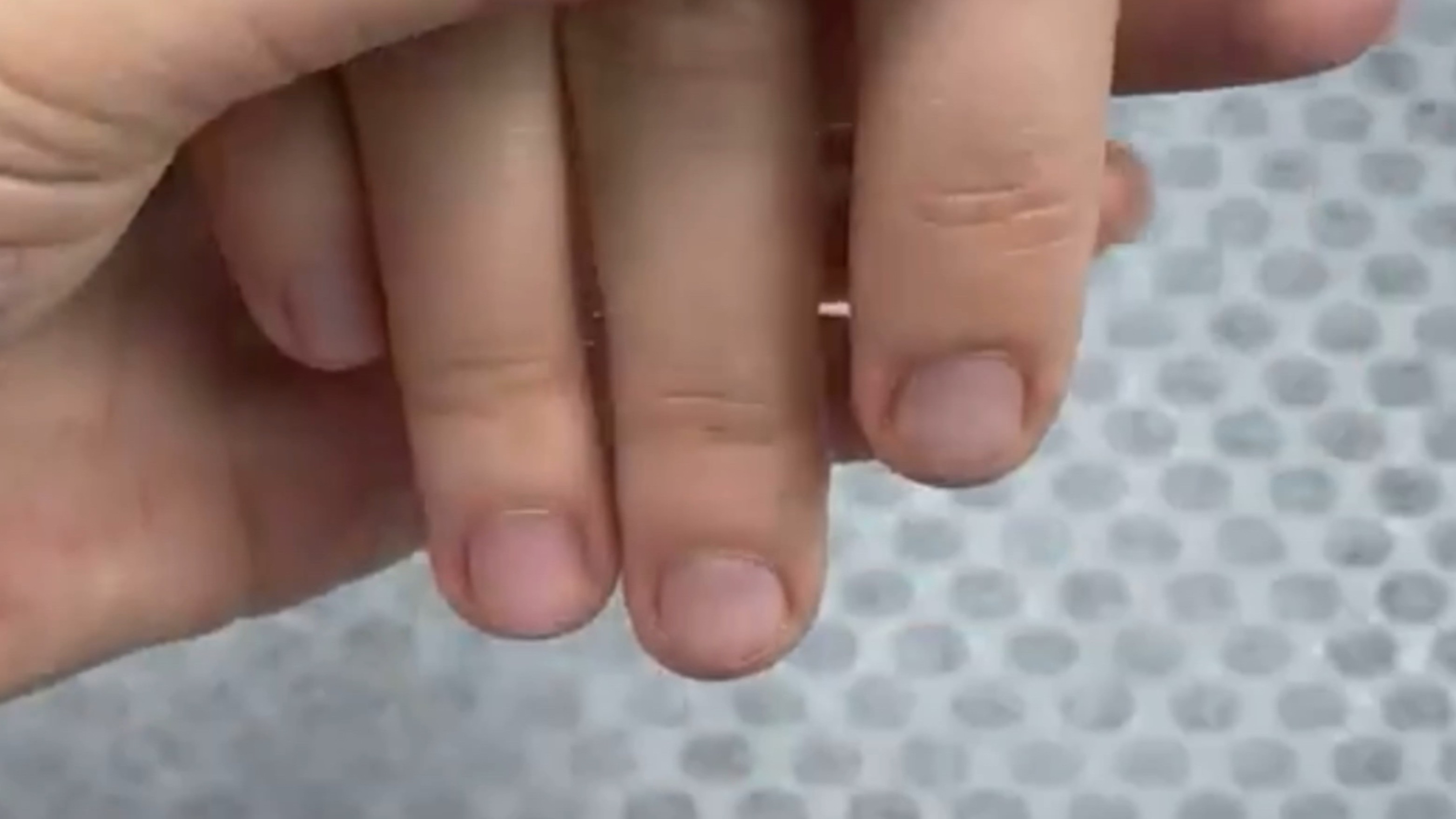 Ногти на сьеденные ногти😱