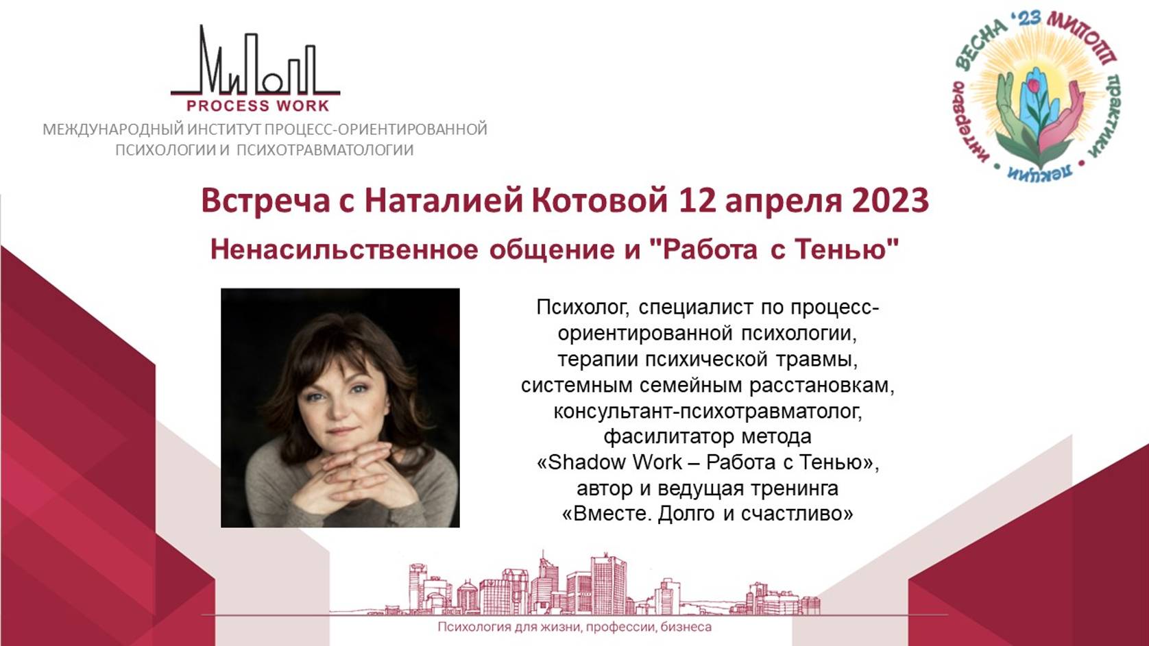 Наталия Котова _Ненасильственное общение и _Работа с Тенью_ - инструменты помощи и самопомощи_