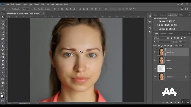 20.20- تعديل الصور الجزء الثانى -- تعديل البشره باحترافيه و سرعه -Nik Collection & Portraiture -Plug