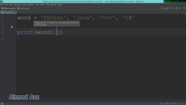 11.Python tutorial -- قيم مختلفة الانواع