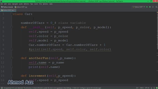 47.OOP - class method دالة الكلاس