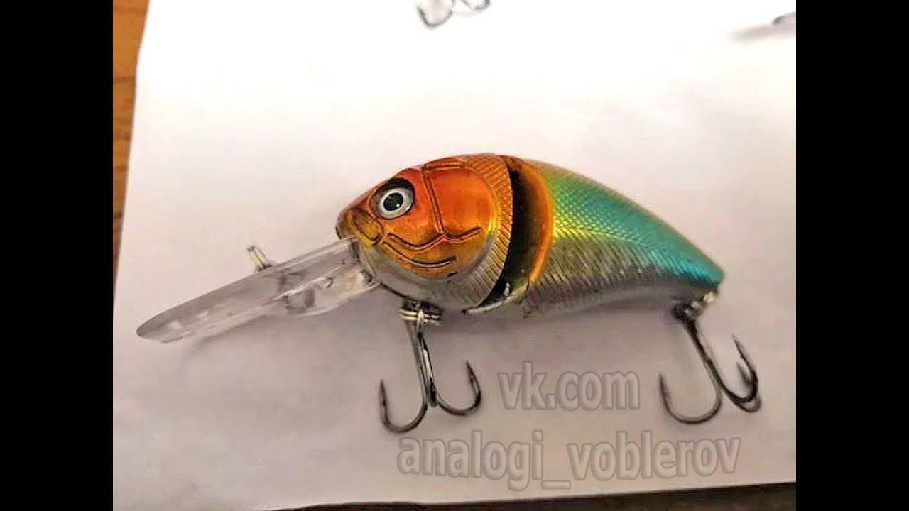 Копия - Jackall Aragon MR - Составной кренк с Алиэкспресс до 2,5 м.  #jointedlures