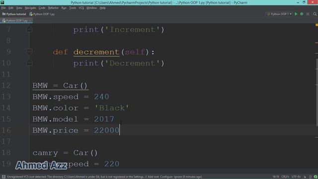 41.OOP - self access to variables
