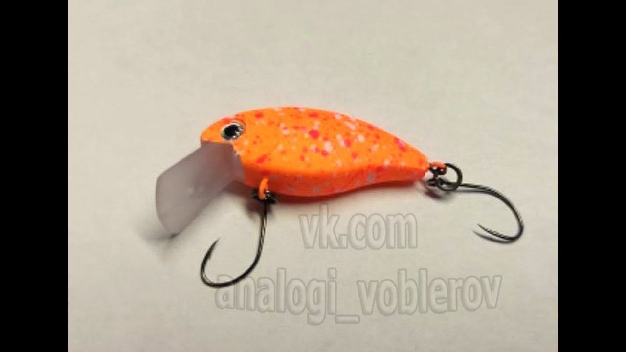 Копия - Lucky Craft FLAT CRA PEA SR Ультра-Лайт воблер с Алиэкспресс