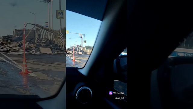 Продолжение первой части ДТП. Сгоревшая газель. Трасса м5. Пензенской обл.
