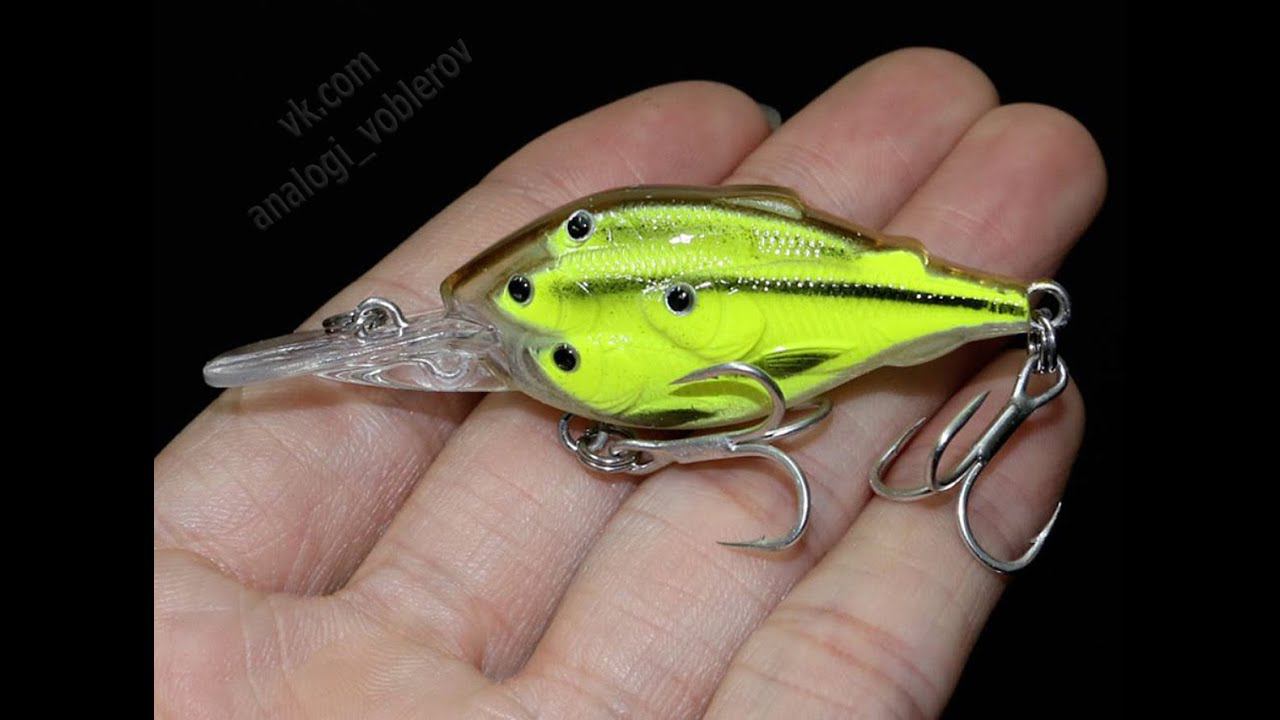 Копия - LiveTarget Yearling Crankbait 45F Воблер для троллинга с Алиэкспресс