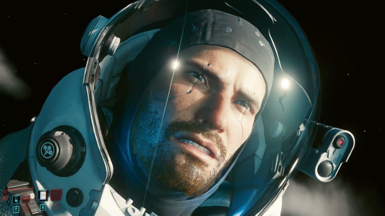 Cyberpunk 2077 Концовка Выход в открытый космос