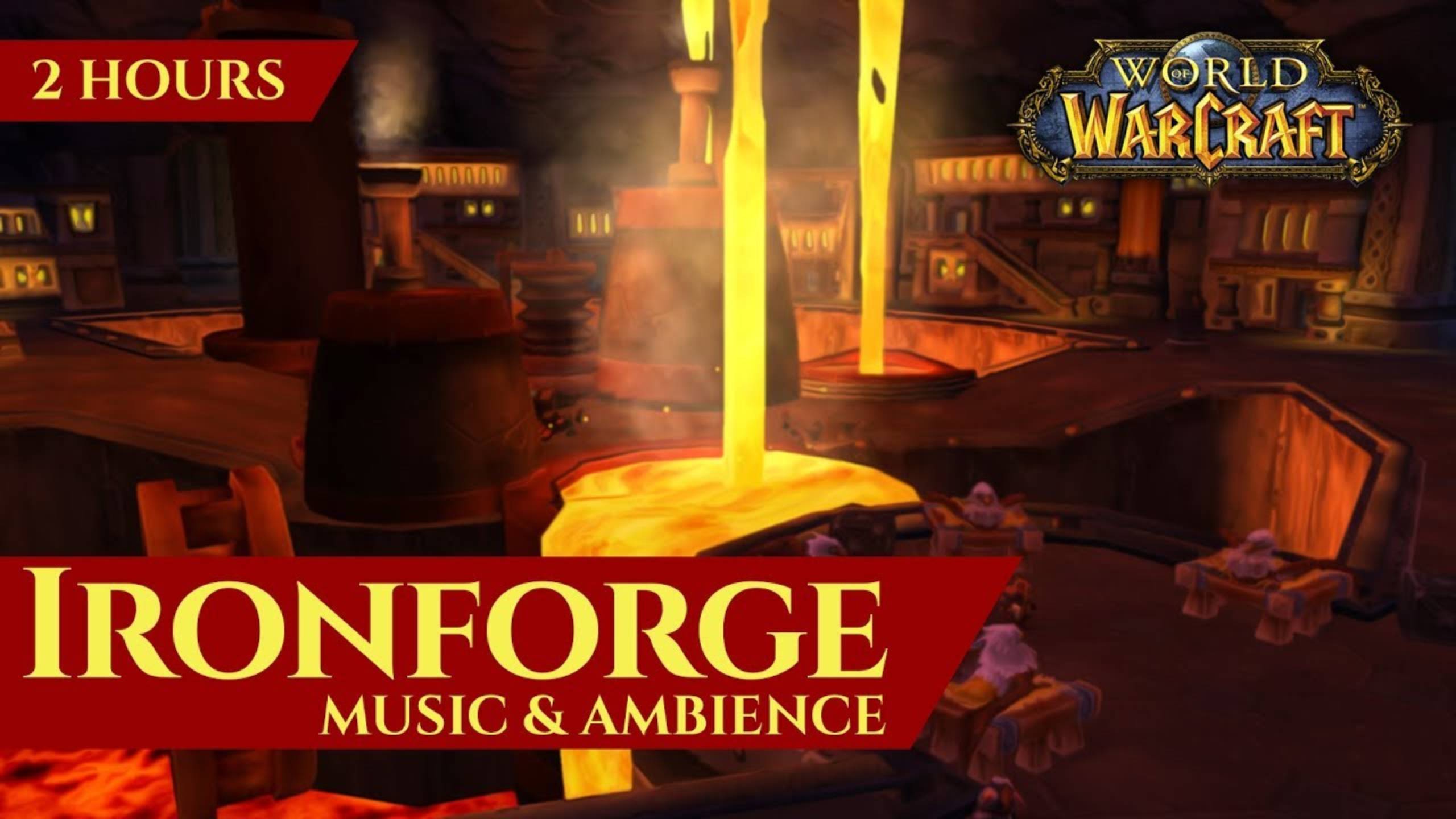 Vanilla Ironforge - Music & Ambience (2 hours, World of Warcraft Classic)