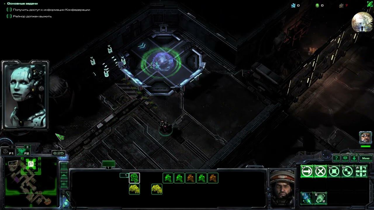 StarCraft Mass Recall Прохождение Терраны "База "Джейкобс" "