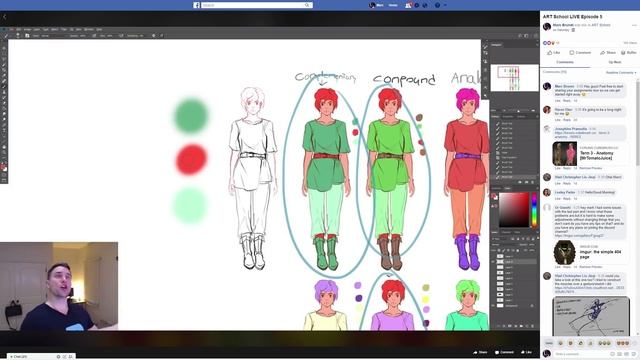 Marc Brunet ART School - Weekly Stream Episode 5