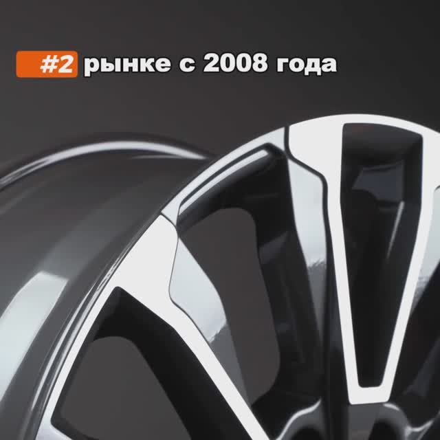 Автомобильные диски REPLAY - предметная видеосъемка товаров для  маркетплейсов