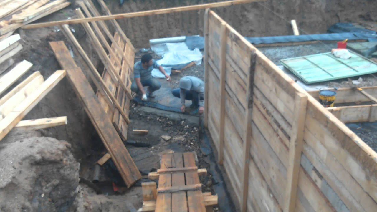 дом Торжок, ул Металистов, фундамент, монтаж опалубки и каркасов