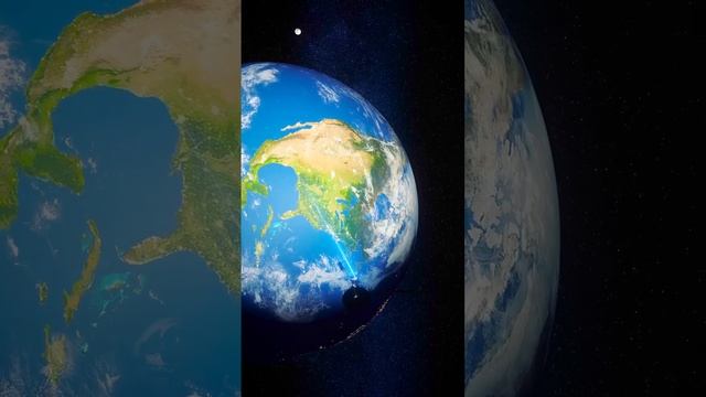 Спутник сканирует