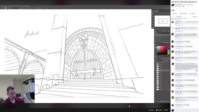 Marc Brunet ART School - Weekly Stream Episode 18