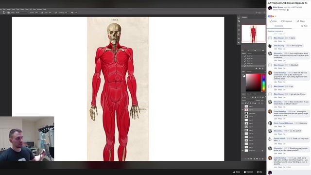 Marc Brunet ART School - Weekly Stream Episode 14
