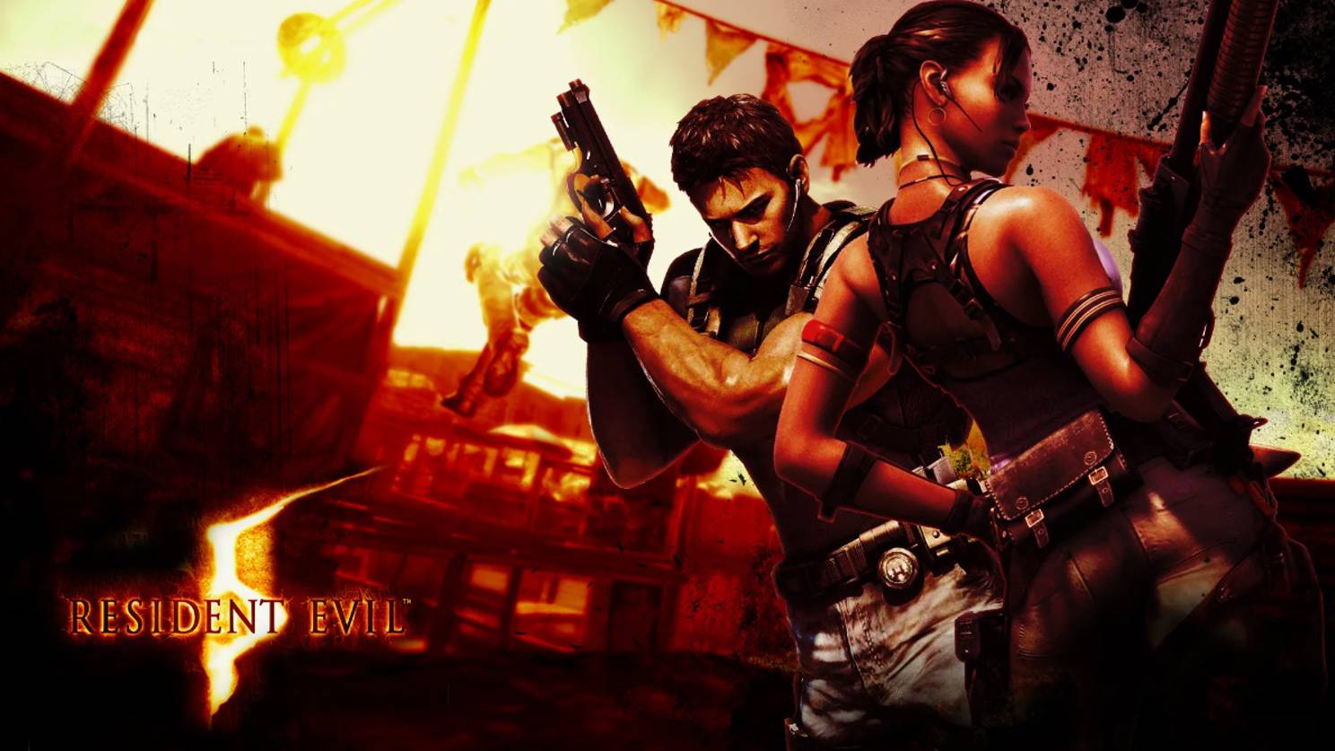 Resident Evil 5 (Co-op) - Часть 4: Когда зовёт болото