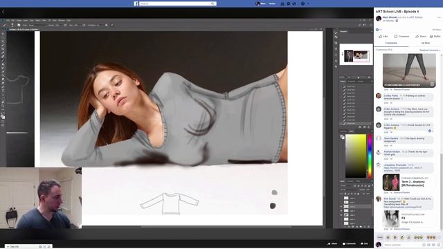 Marc Brunet ART School - Weekly Stream Episode 4