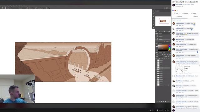 Marc Brunet ART School - Weekly Stream Episode 19