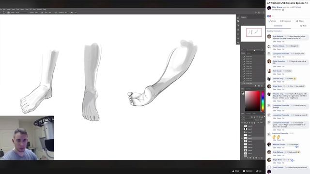 Marc Brunet ART School - Weekly Stream Episode 13