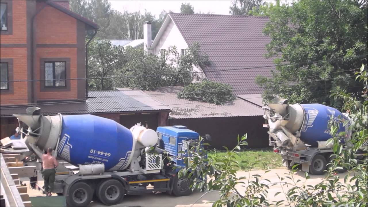 Бетонирование плиты перекрытия коттеджа на отметке +3,000 от ООО "ПСК ЭНЕРГИЯ"