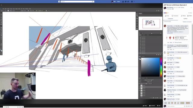 Marc Brunet ART School - Weekly Stream Episode 8