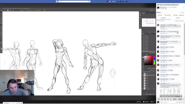 Marc Brunet ART School - Weekly Stream Episode 7
