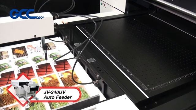 GCC---JV-240UV Auto Feeder Video