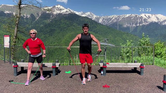 "Роза Фитнес". Тренировки с Игорем Цивилёвым