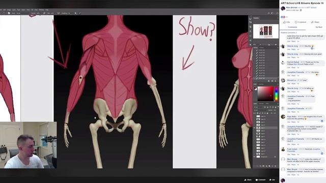 Marc Brunet ART School - Weekly Stream Episode 16