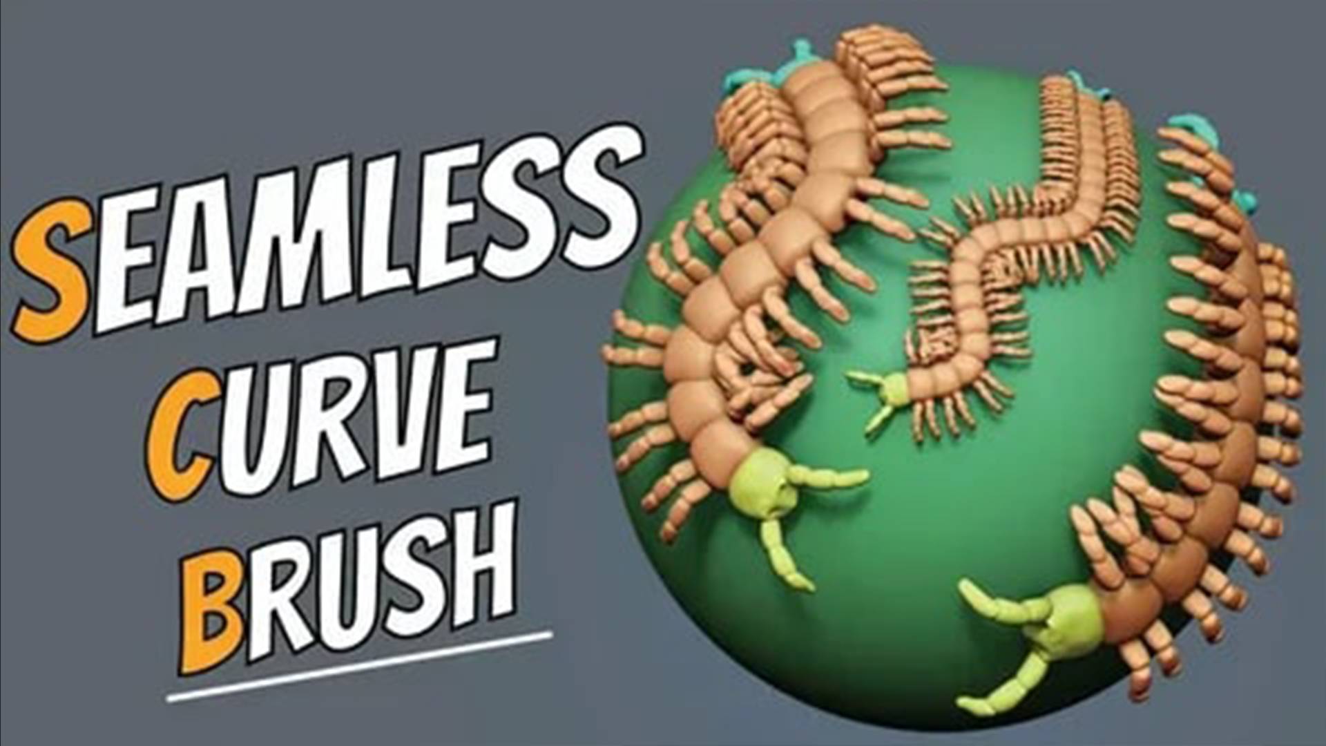 Секреты ZBrush - Создание бесшовной кривой кисти