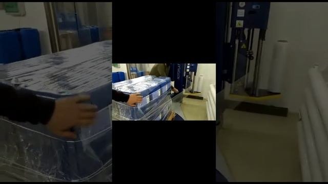 Паллетоупаковщик Rotoplat 708 PVS - жгутирование с механической обрезкой