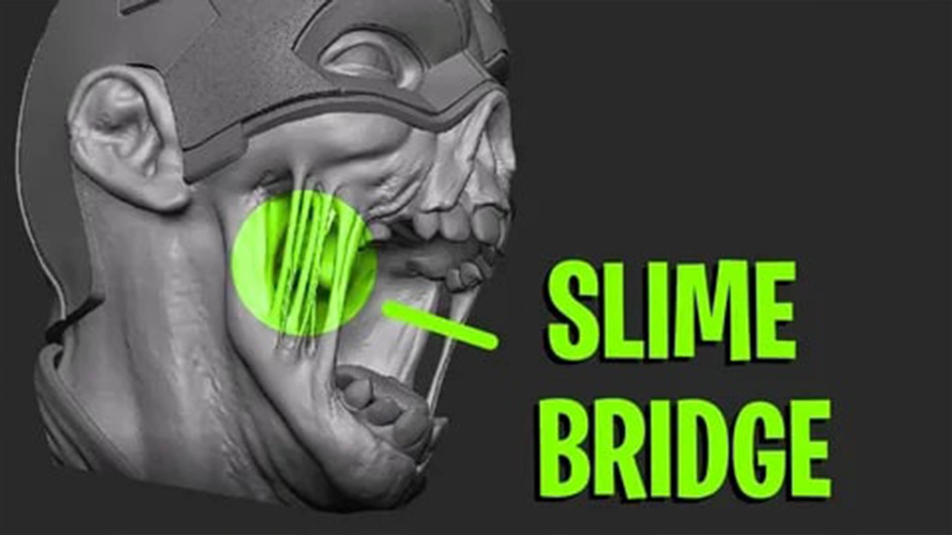 Мост из слизи  Zbrush  Супер крутая новая функция!