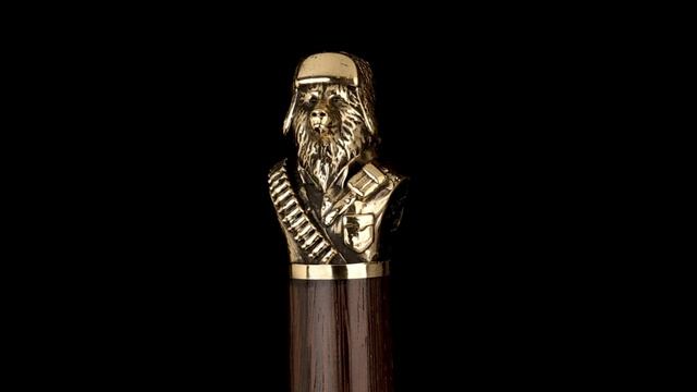Обувная ложка Медведь воин